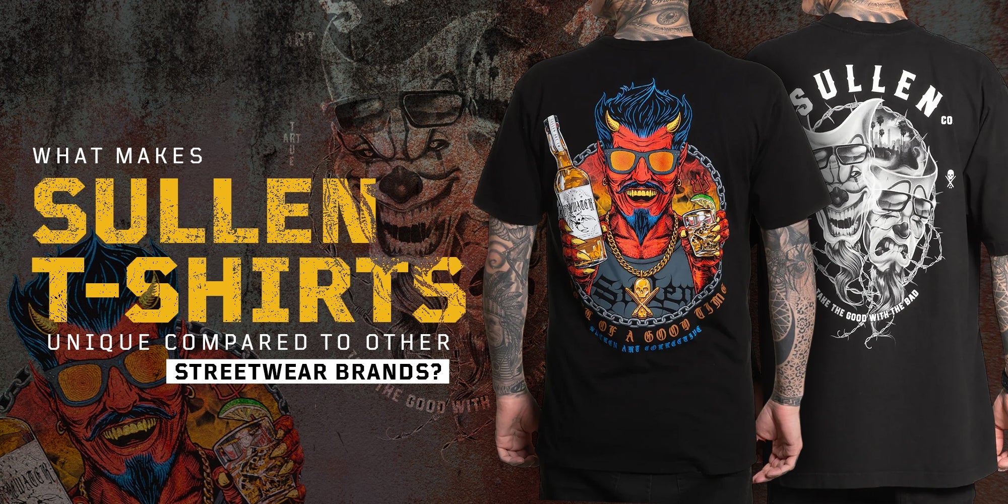 What Makes Sullen T-Shirts Unique Compared to Other Streetwear Brands?