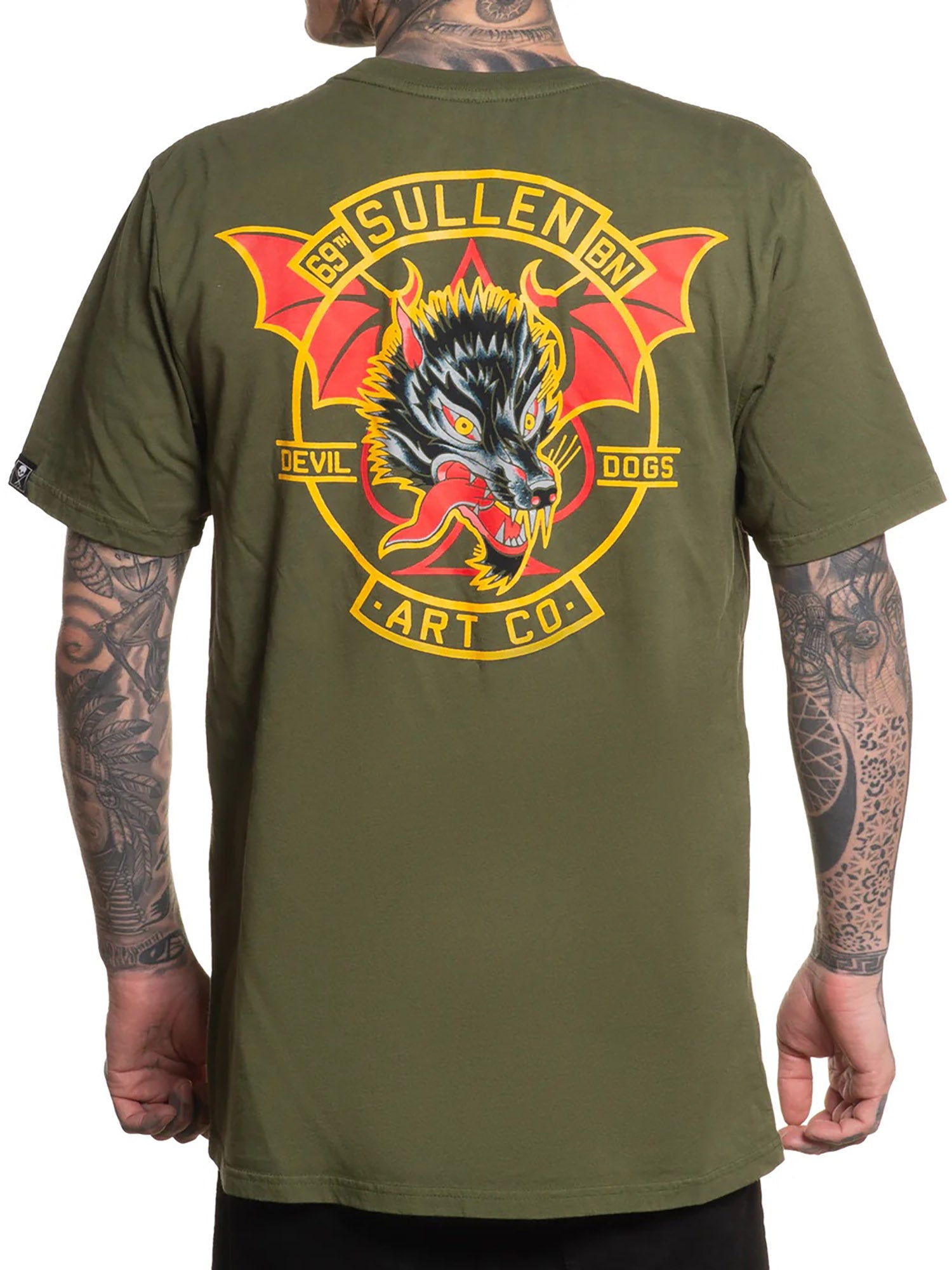Sullen Men's Devil Dogs Premium T-shirt